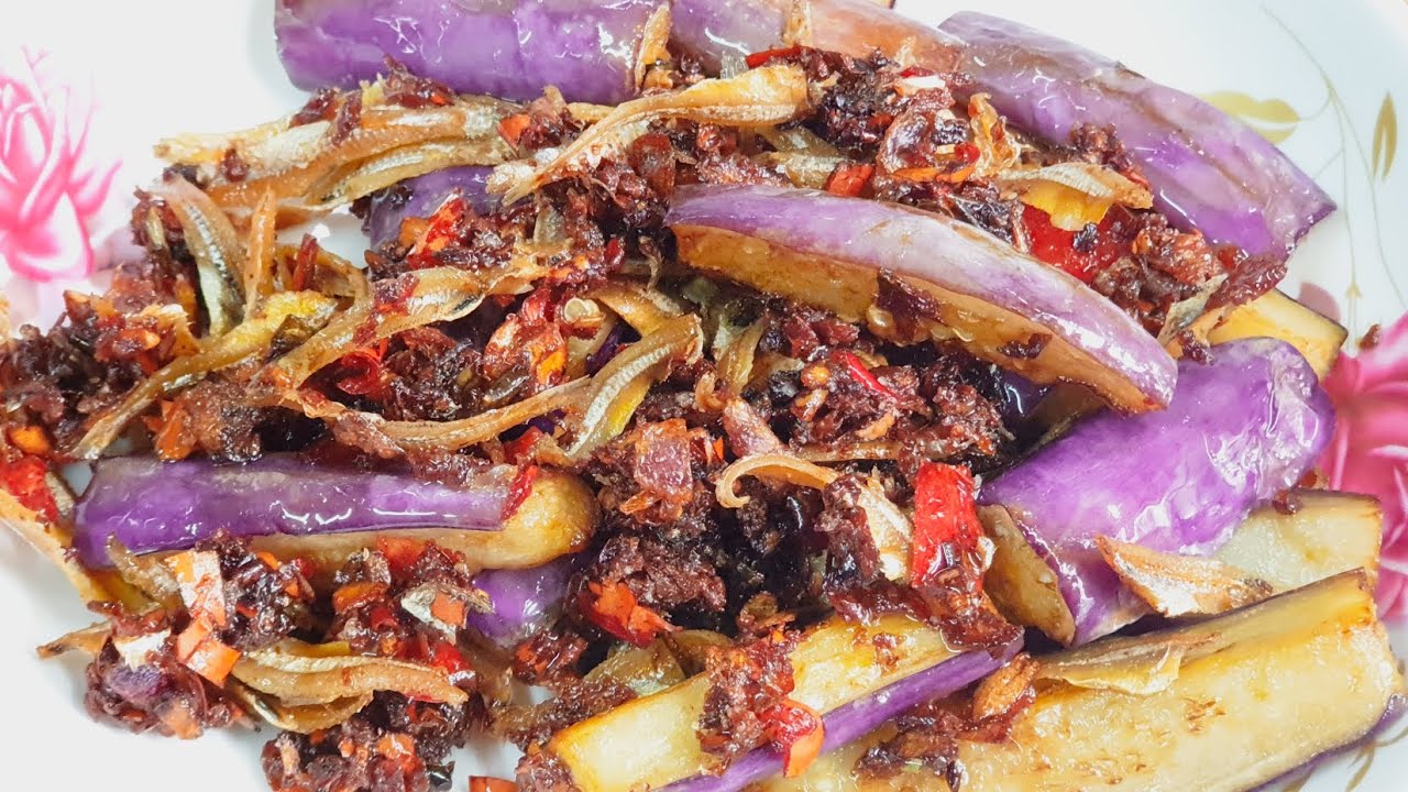 Terung Goreng Berlado Simple - YouTube