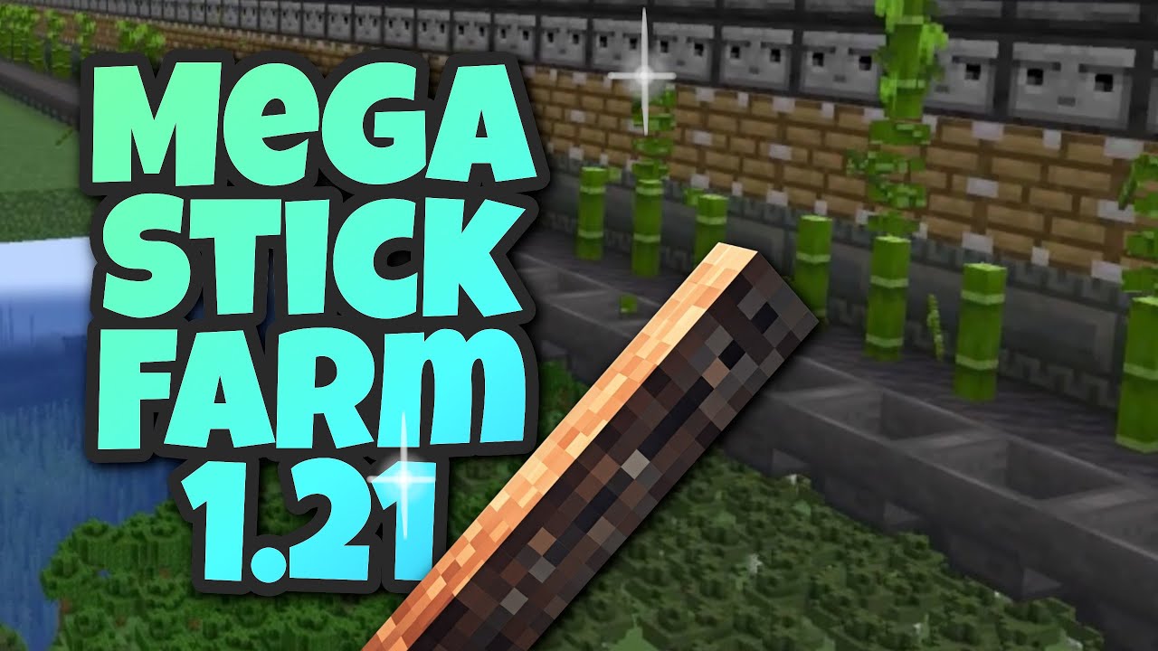 Mega Stick Farm Quick Build 1.21 #minecraft - YouTube
