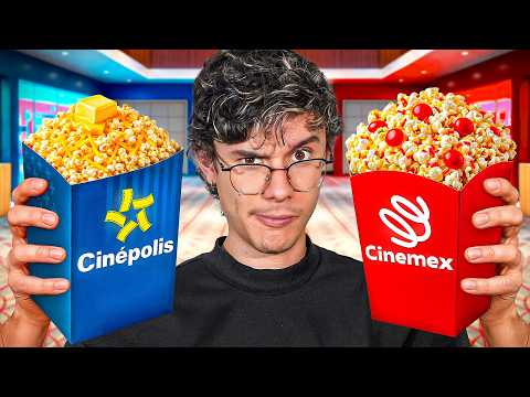 Comida de Cinepolis vs Cinemex ¿Cuál Sabe Mejor?