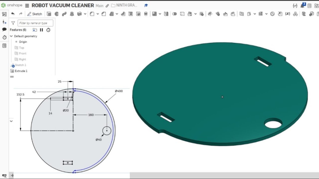 Robot Vacuum Cleaner Base - YouTube