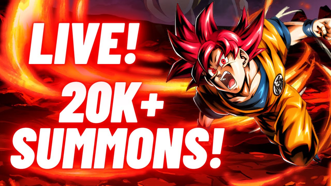 LIVE 20K+ SUMMONS FOR GOD GOKU AND ULTIMATE GOHAN!!! COME JOIN AND GET ...