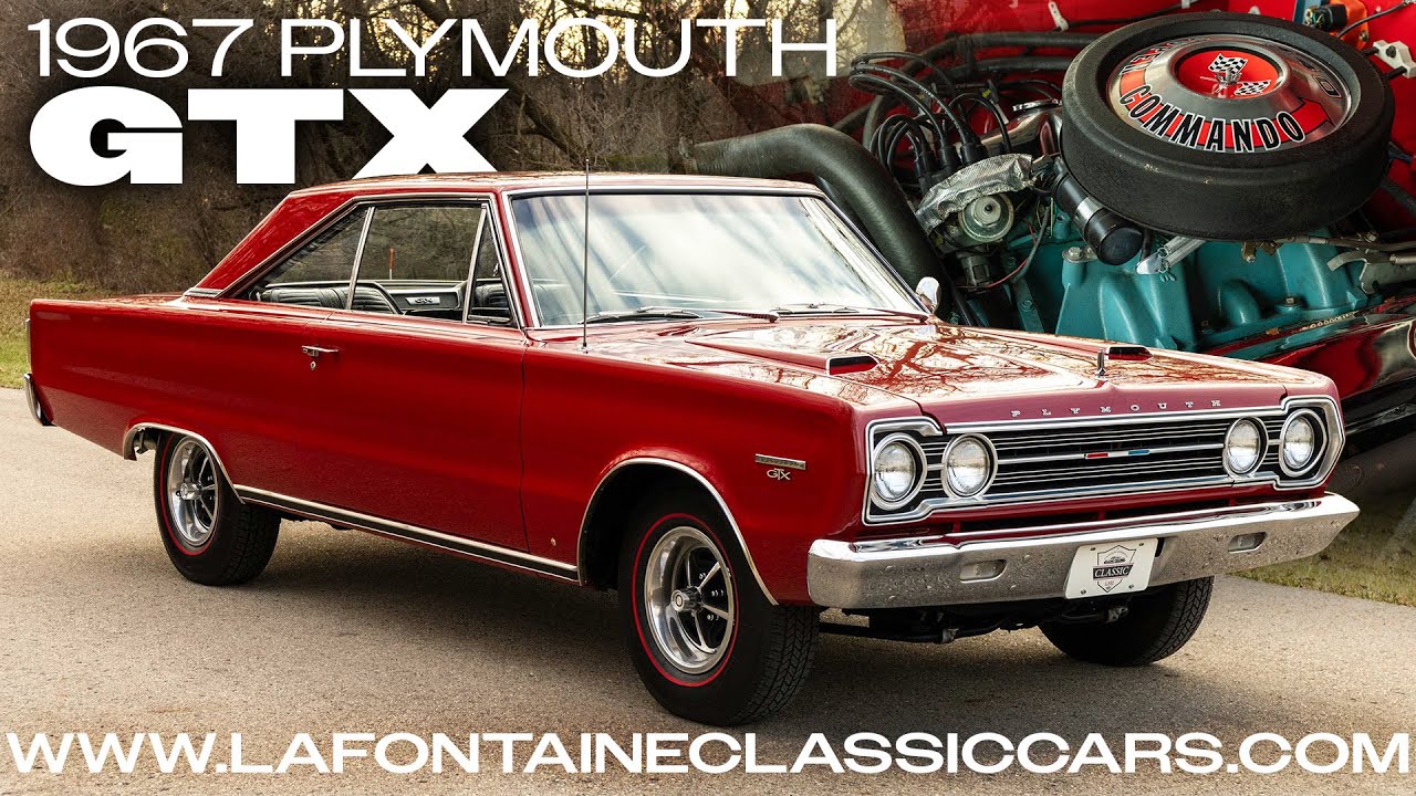 1967 Plymouth GTX 440 - YouTube