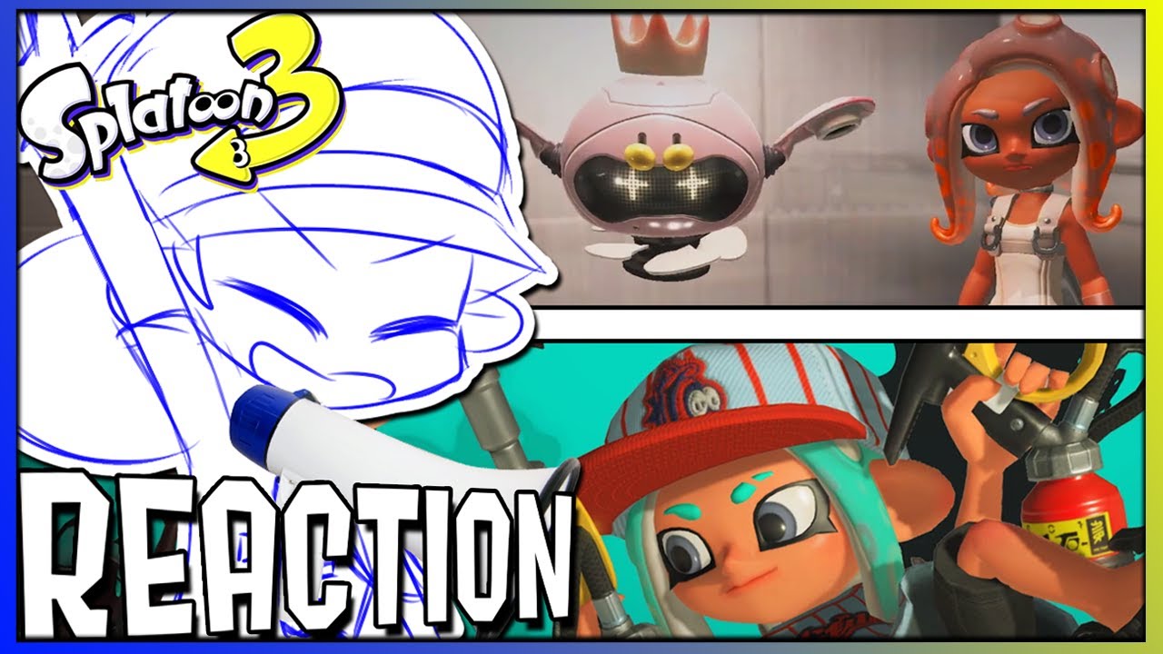 TWO SPLATOON 3 TRAILERS IN ONE DAY?! (REACTION) - YouTube