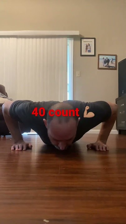 40 count push up challenge - YouTube