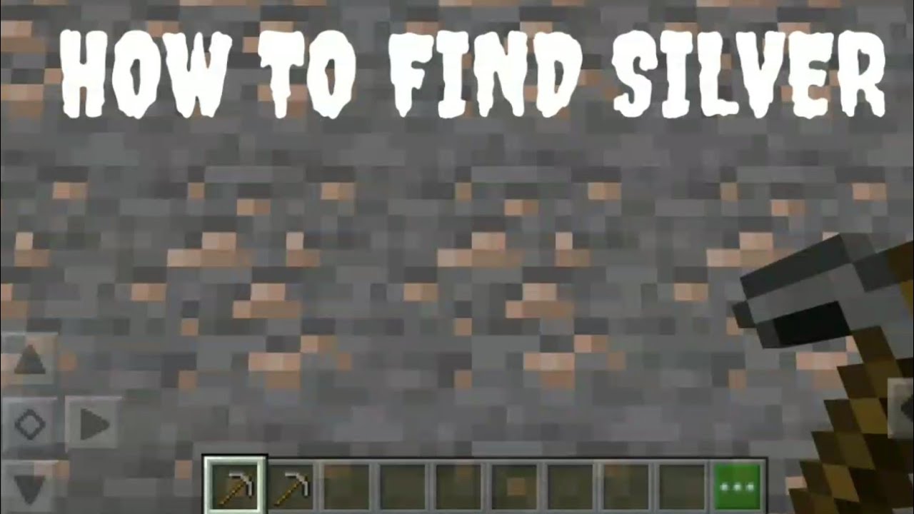 HOW TO FIND SILVER IN MINECRAFT EASY - YouTube