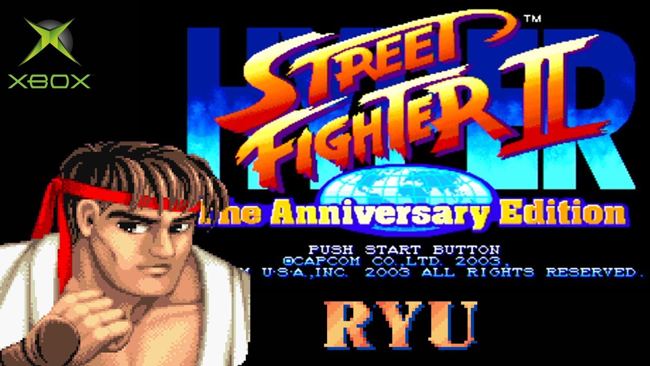 Hyper Street Fighter II - Original Ryu - Xbox - YouTube