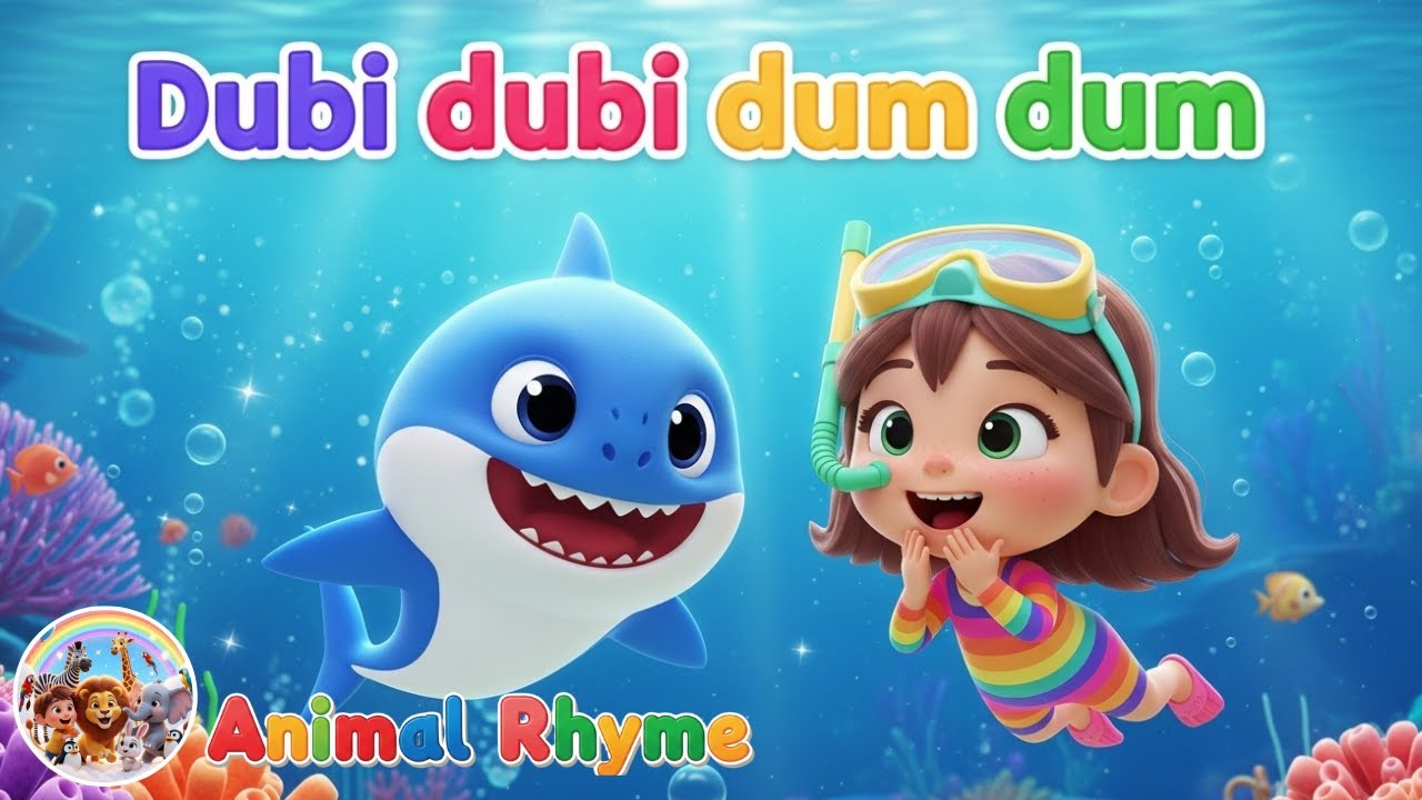 Dubi Dubi Dum Dum SHARK 🦈💃 | Sing with Bella & Fun Dance for Kids - YouTube