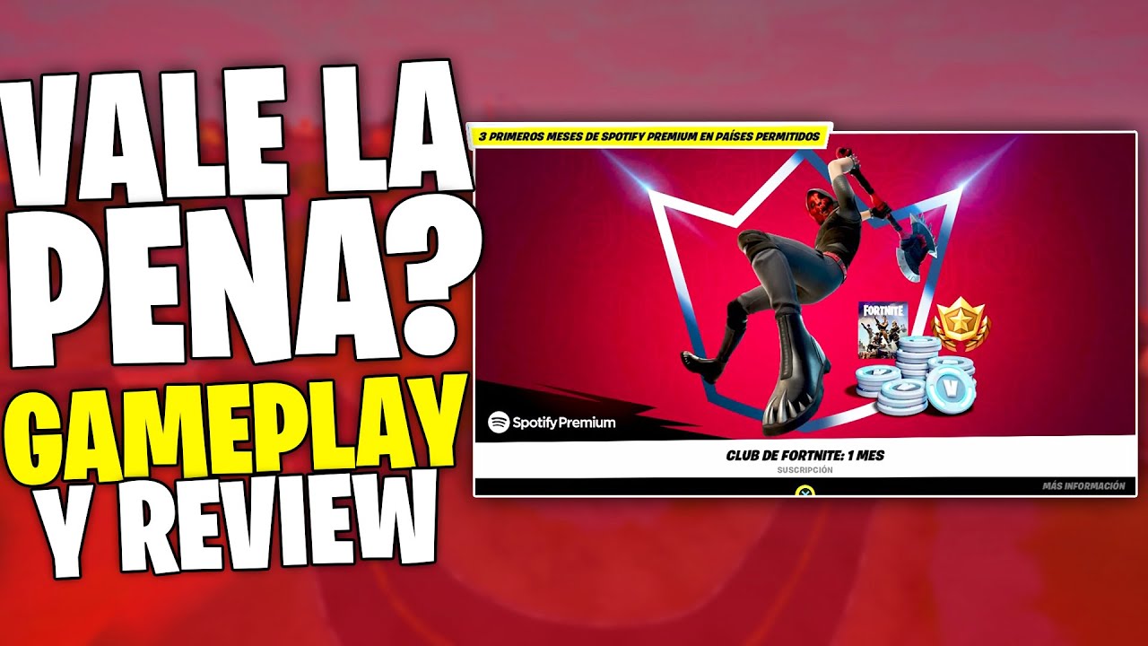 SKIN DEIMOS GAMEPLAY Y CLUB FORTNITE MAYO REVIEW EN FORTNITE ...