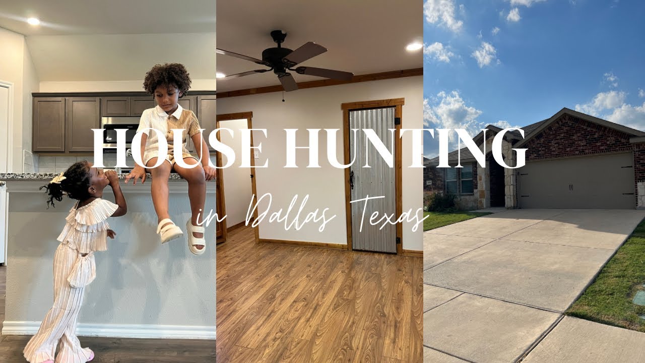 MOVING VLOG PART 1| House hunting| FortWorth,Dallas, Arlington Texas ...