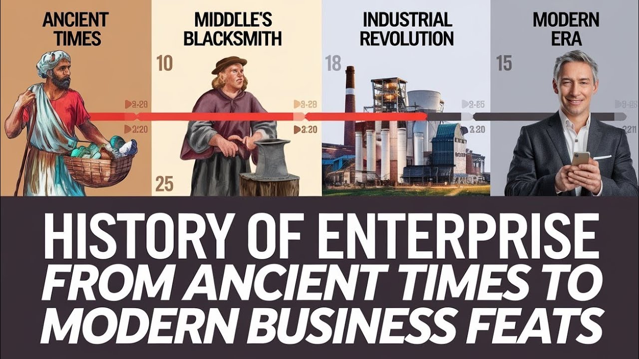 The History of Enterprise From Ancient Times to Modern Business Feats ...