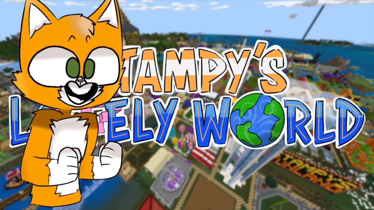 Stampy's Lovely World Games With EJ Foxy and Blood - YouTube