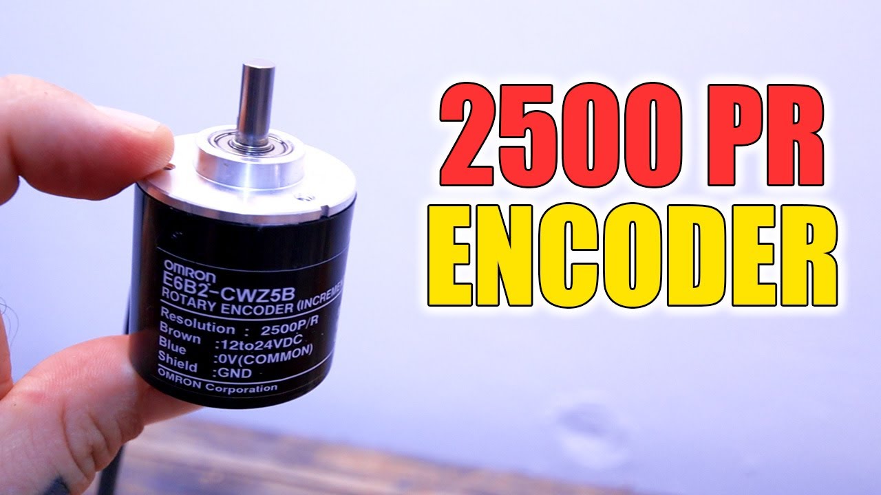High Precision Encoder - 2500 Points er Rotation - YouTube