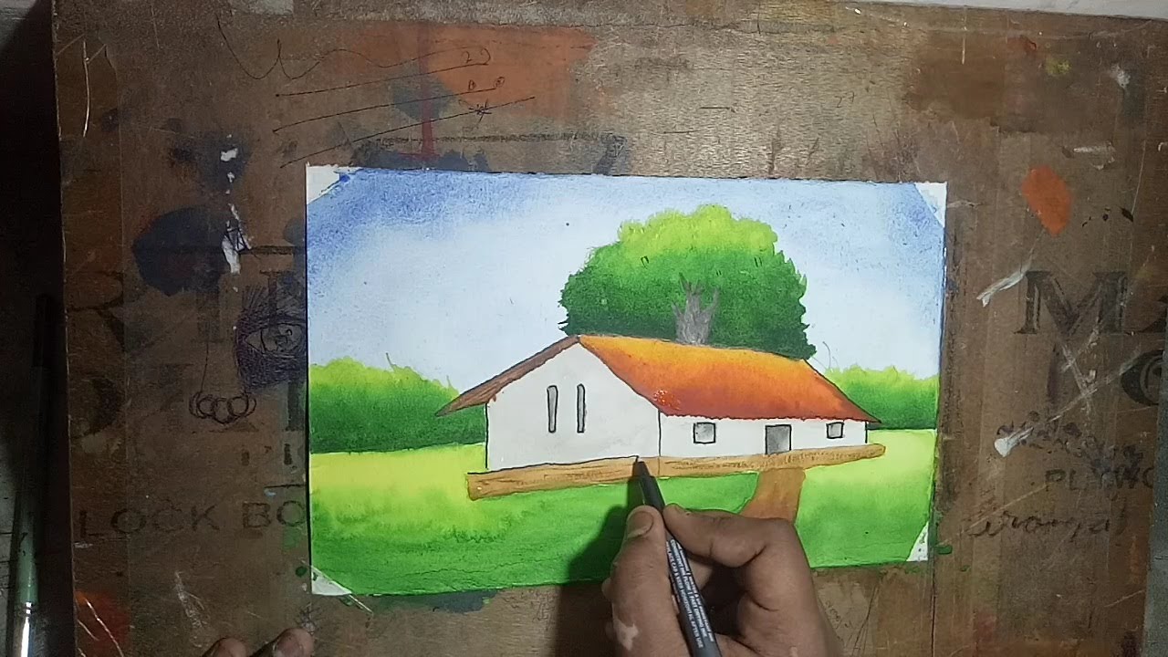 How to make scenery easily - YouTube