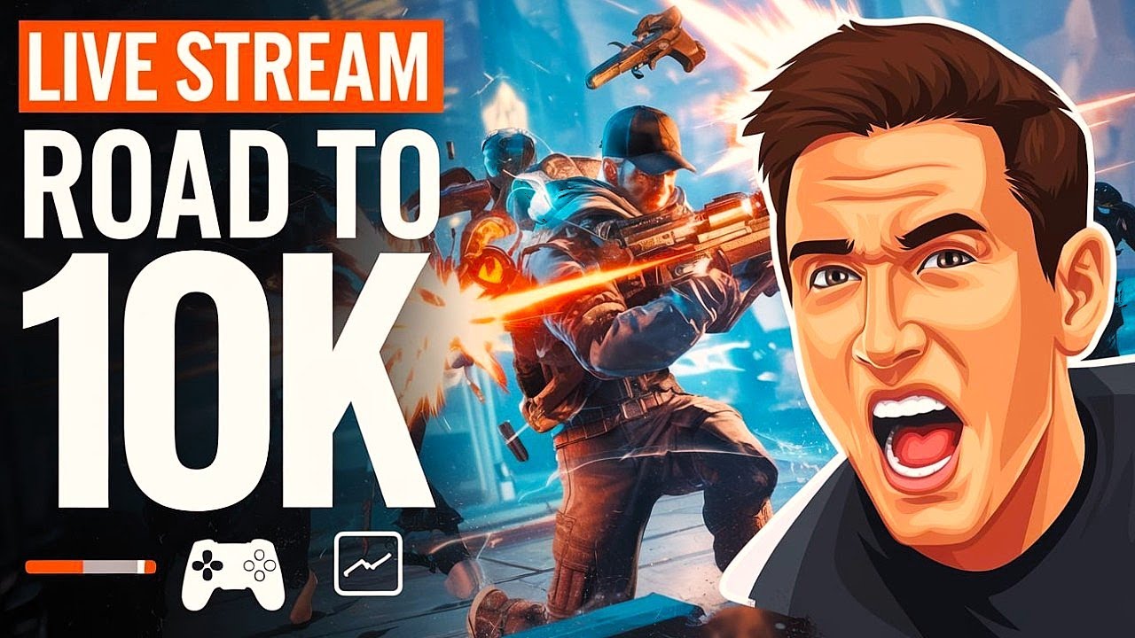 Live Stream Till 10k Subs 🎮 | Playing Multiple Games + Real-Time ...