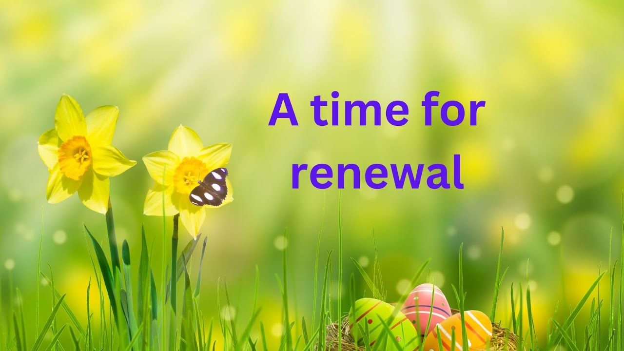 A time for renewal~Ann Albers, Our angels help us create a new attitude ...
