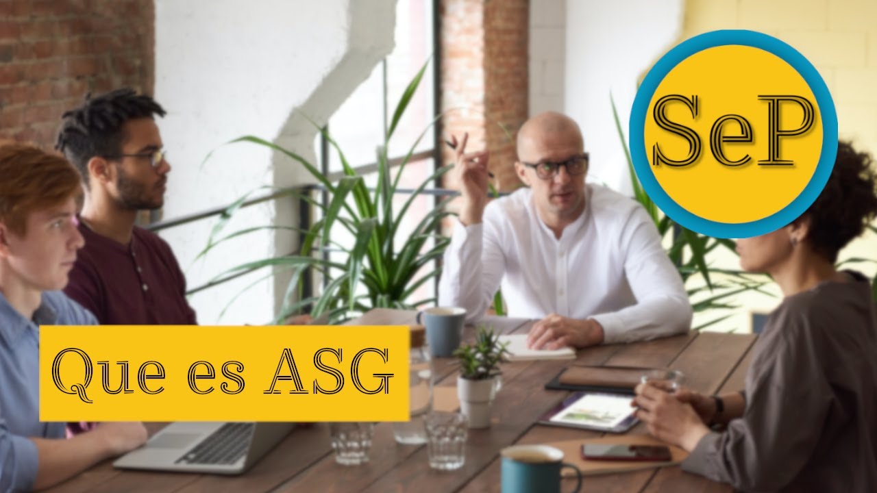 ¿Qué son los criterios ASG? | ESG - YouTube