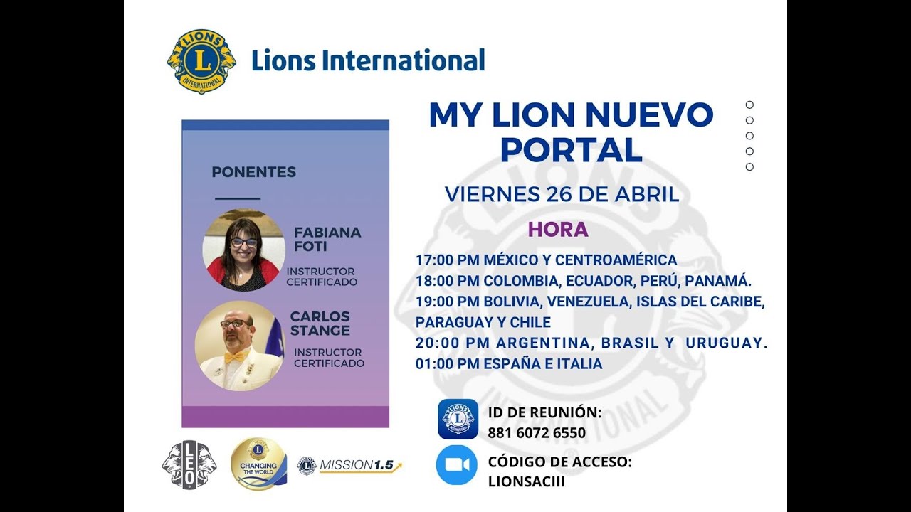 My Lion Nuevo Portal - YouTube