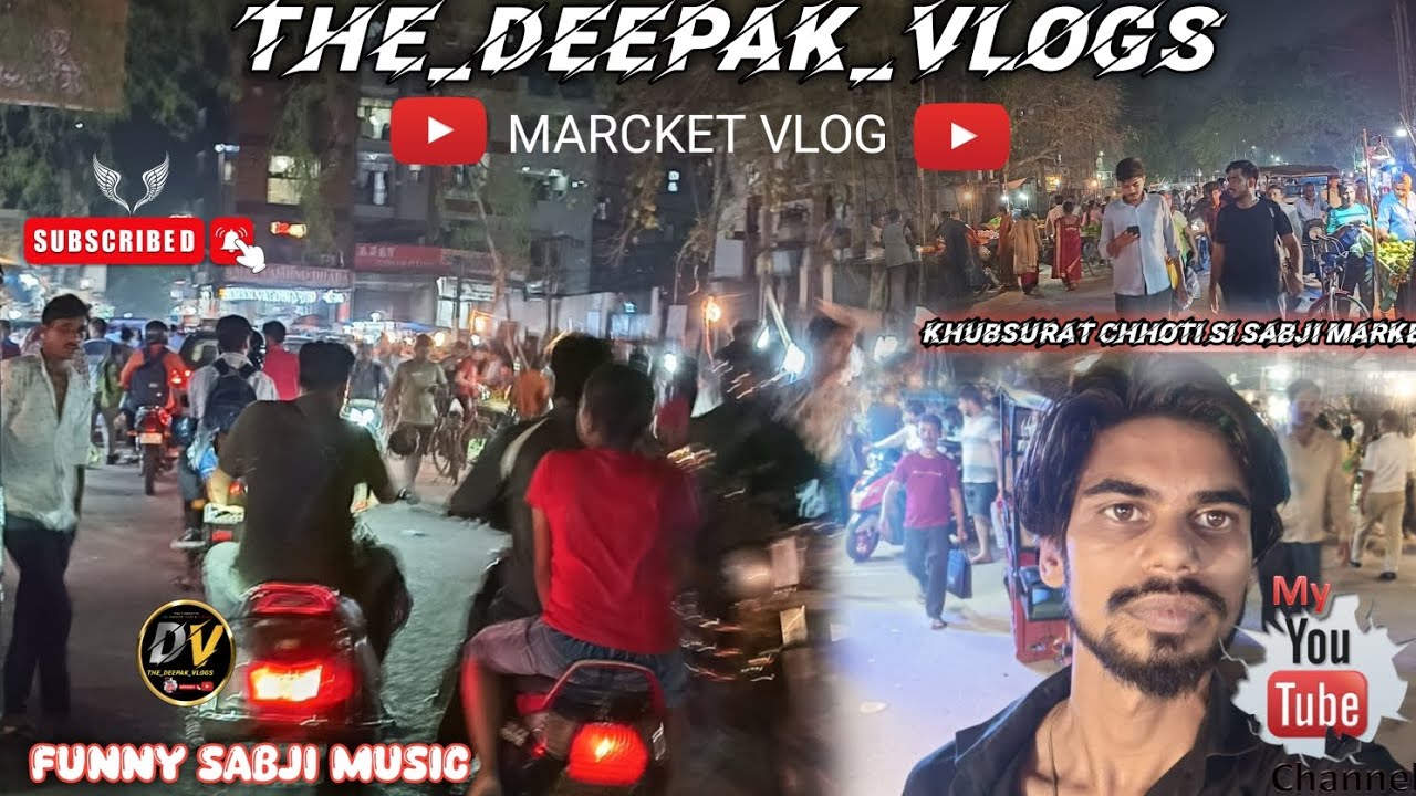 KHUBSURAT CHHOTI SI SABJI MARCKET 🧅..|! @Deepak_Vlogs.120 - YouTube