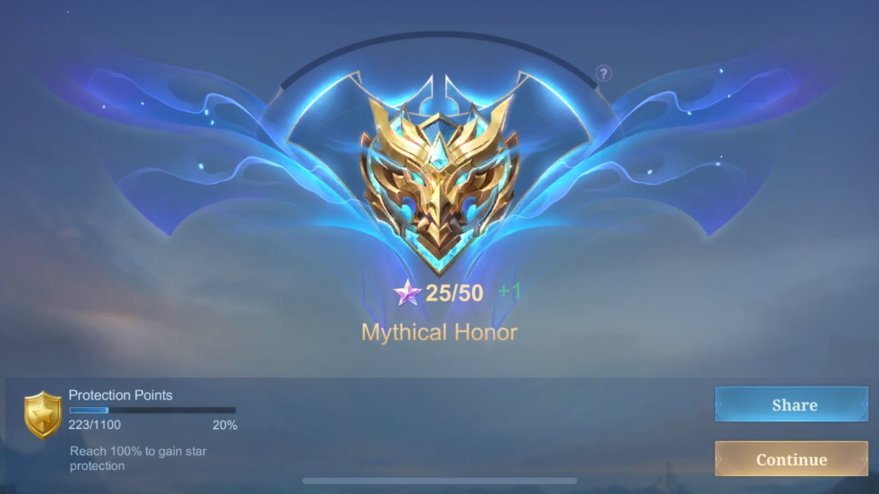 Mythical Honor | Achieved MVP 330 Times - YouTube