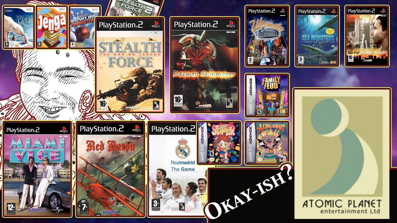 Some Atomic Planet Entertainment Games - YouTube