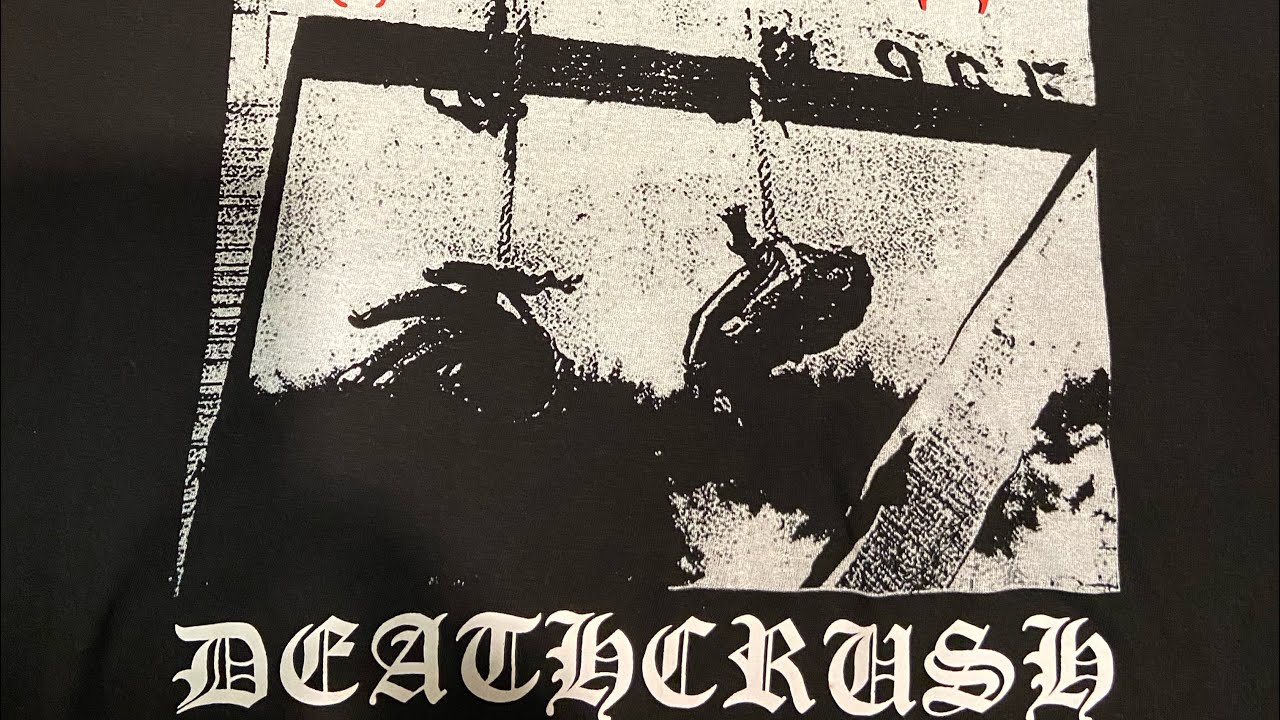 I purchased bootleg Mayhem Death Crush Shirt & Some Album Cassettes ...