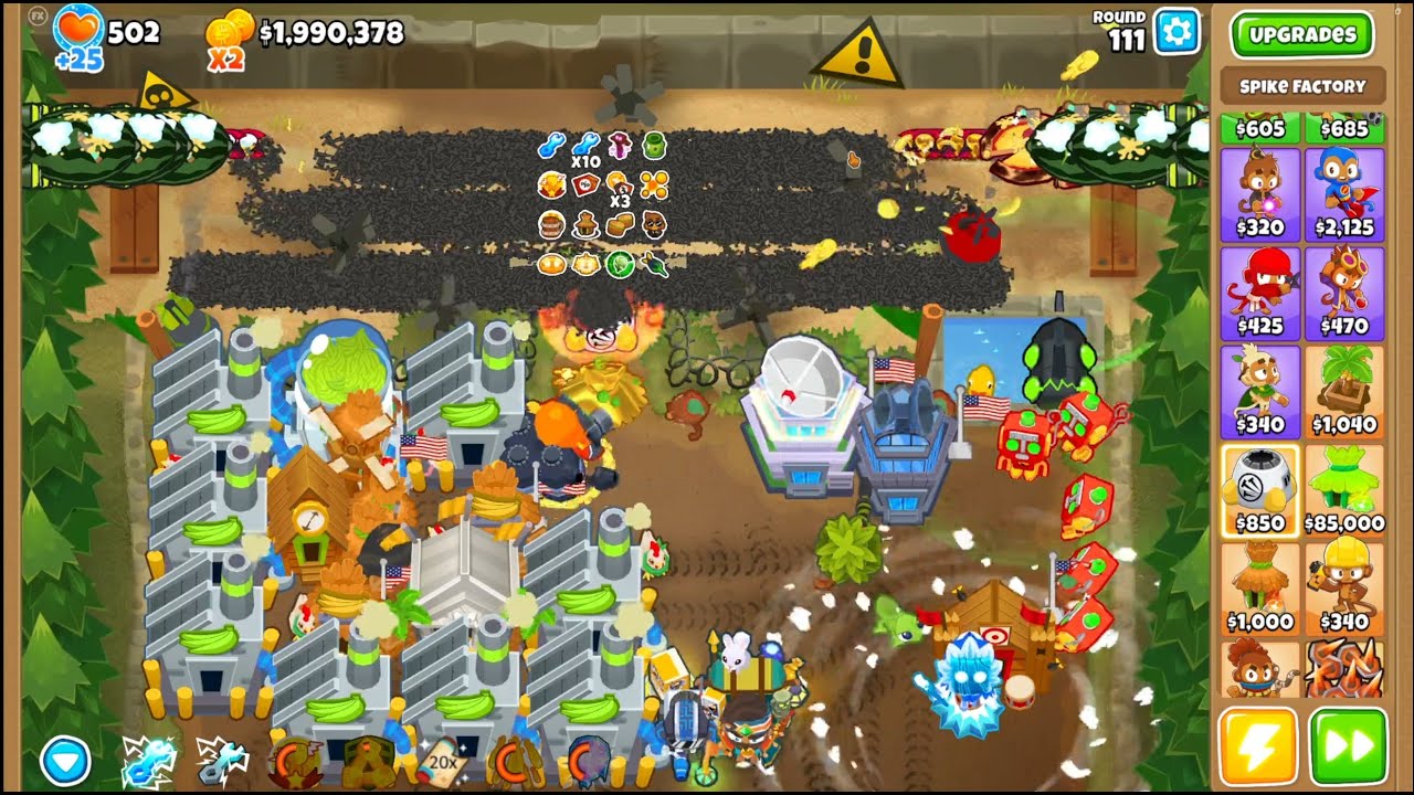 God Boosting a 000 Spike Factory Btd6 - YouTube