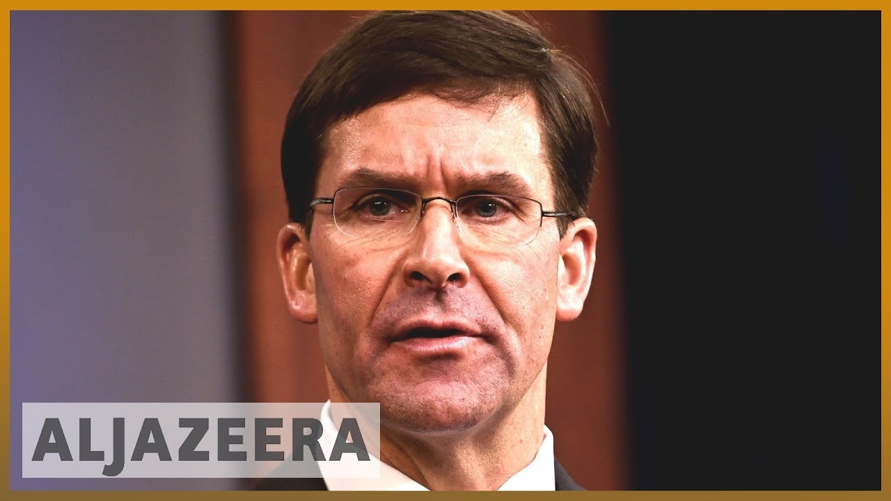 US cutting troops but ‘still committed’ to Afghan solution: Esper - YouTube