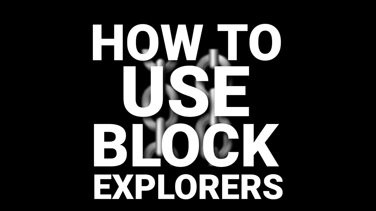 How to Use Block Explorers. View your bitcoin and see transactions ...