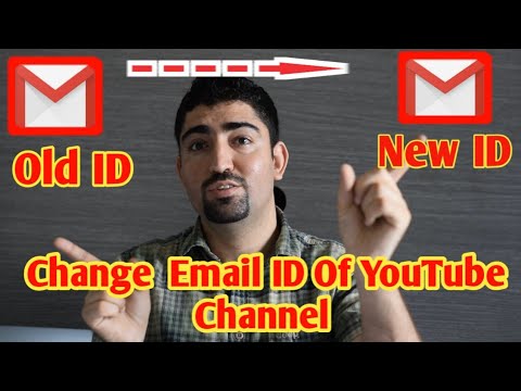 How To Change Email ID OF YouTube Channel || Email id Change of YouTube ...