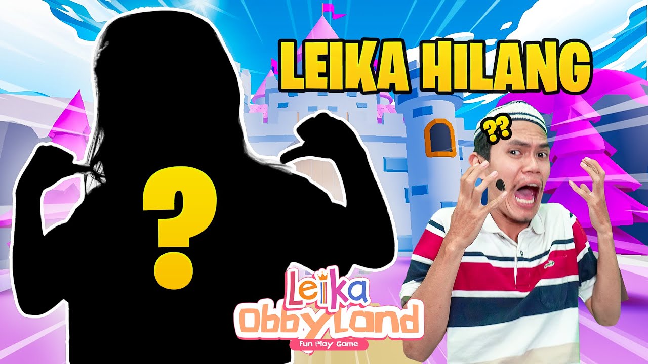 LEIKA HILANG DI DUNIA ROBLOX 😱😰 BANTU CARI LEIKA 😱 LEIKA OBBY LAND FUN ...