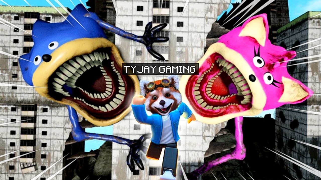 TYJAY GAMING TRỐN THOÁT KHỎI QUÁI VẬT NHÍM KHỔNG LỒ SHIN SONIC LÚC 3 ...