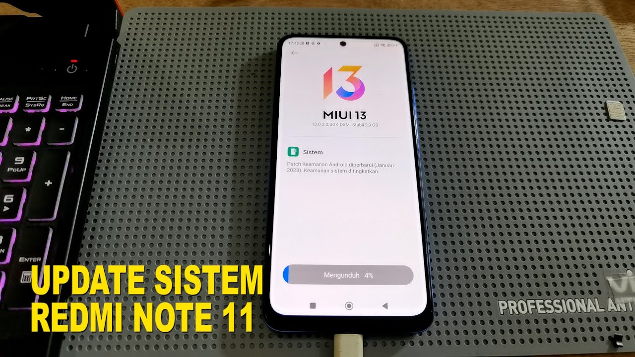 Cara Update Sistem Xiaomi Redmi Note 11 - YouTube