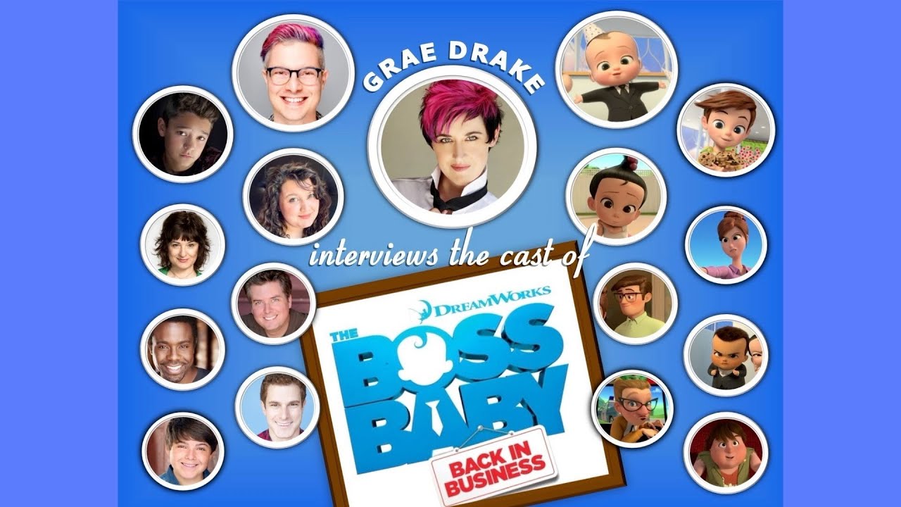 Boss Baby Back in Business Cast Panel - YouTube