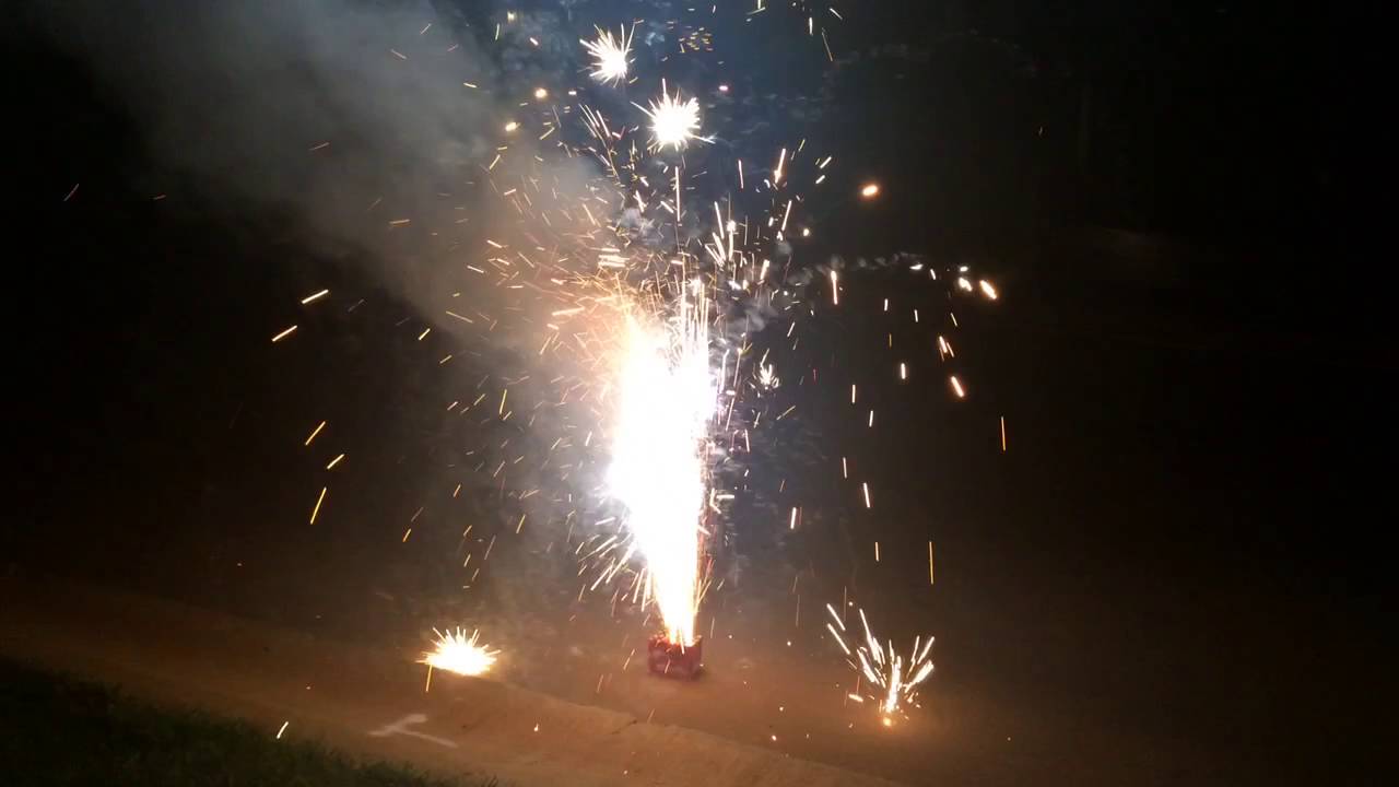 Fireworks at home 06302016 - YouTube