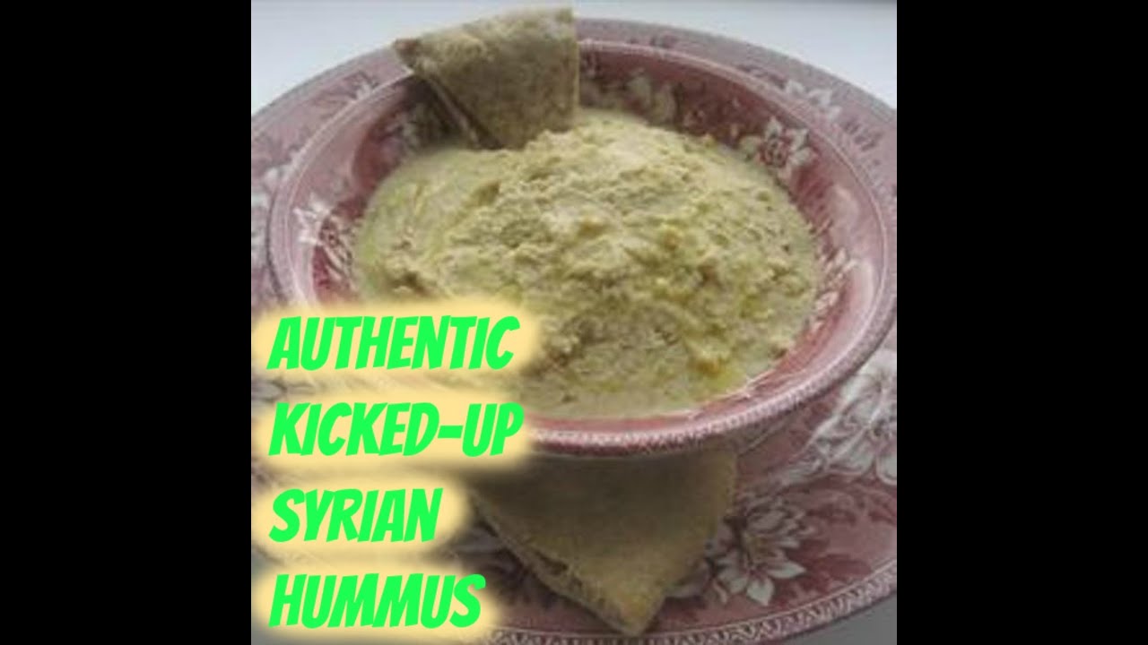 How to bake Authentic Kicked Up Syrian Hummus recipe | All recipes ...