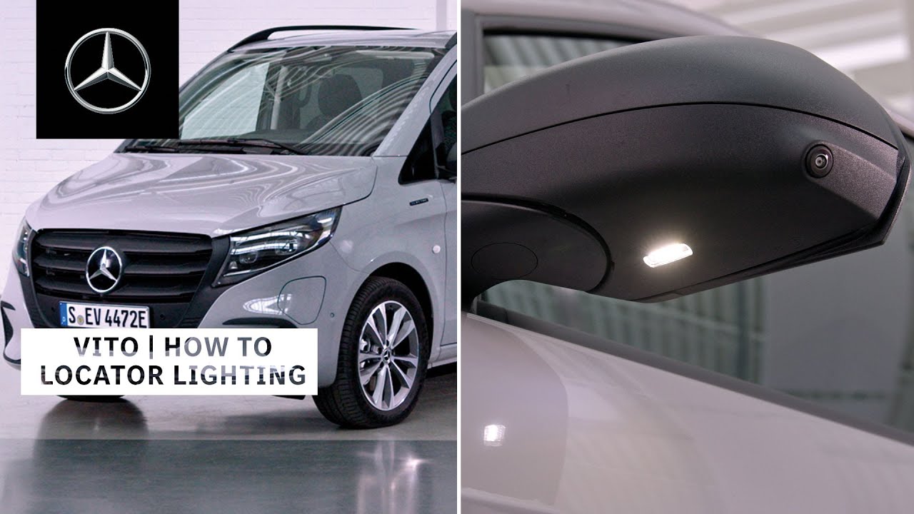Mercedes-Benz Vito & eVito 2024 | How To Turn On The Locator Lighting ...
