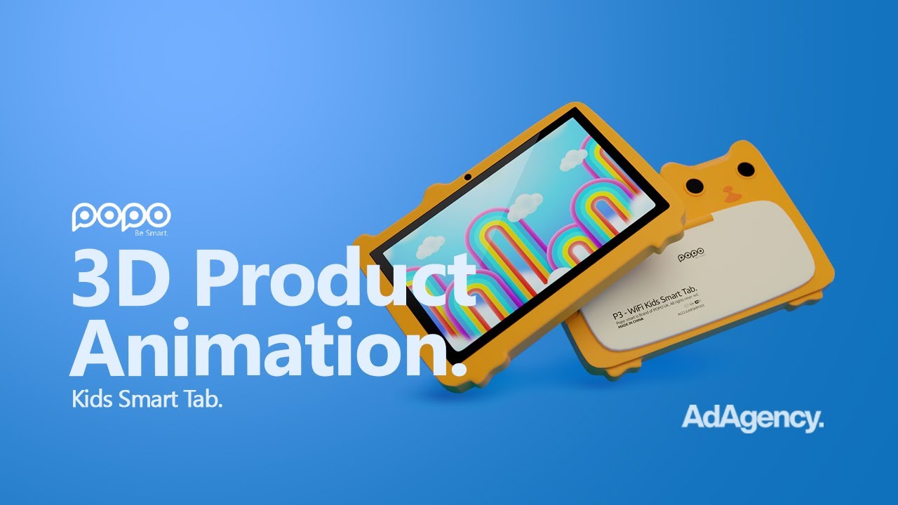 3D animation video of smart tab- POPO - YouTube