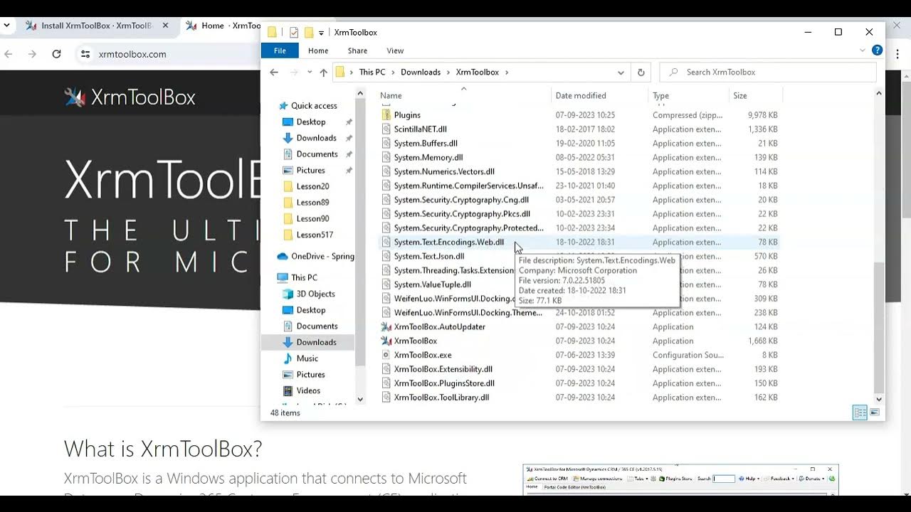 Lesson517-Install XrmToolBox- Power Apps 1000 Videos - YouTube