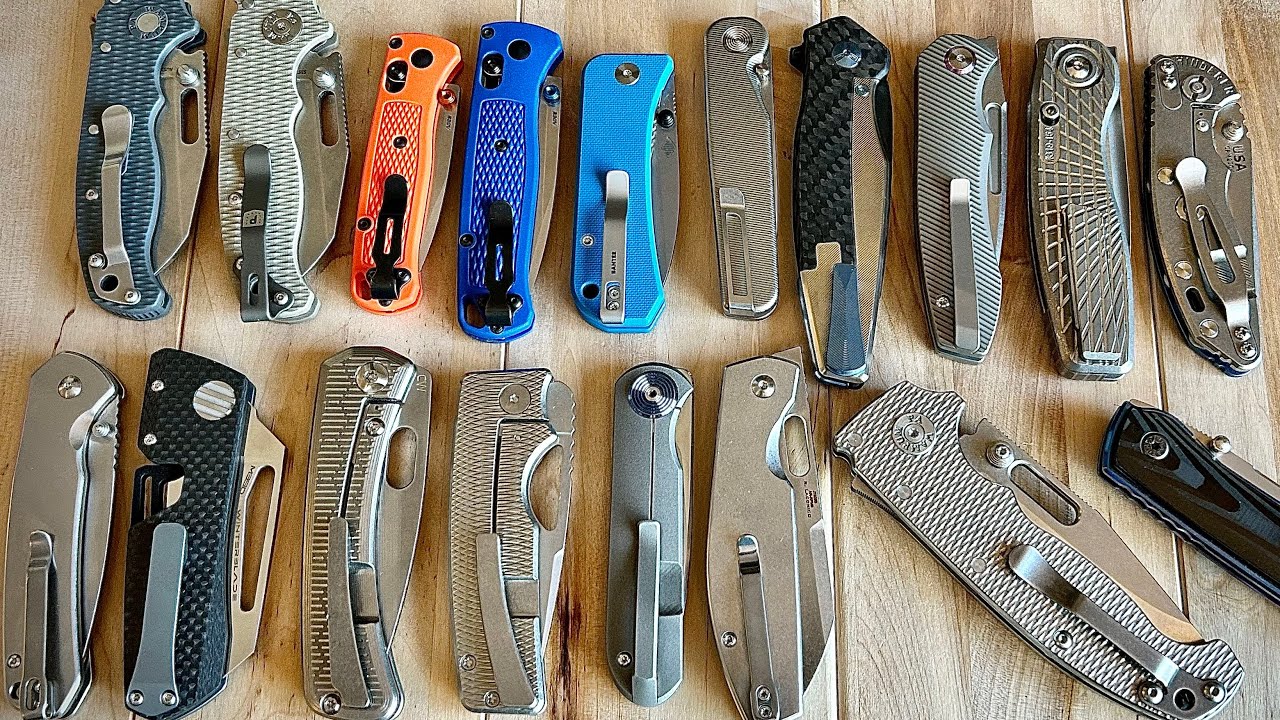 Out of 150 Knives… I carry THESE most. - YouTube
