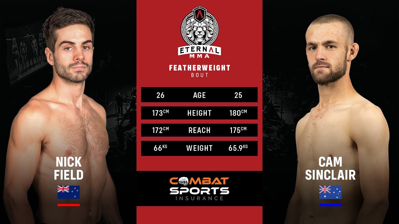 ETERNAL MMA 59 - Nick Field VS Cameron Sinclair - MMA FIGHT VIDEO - YouTube