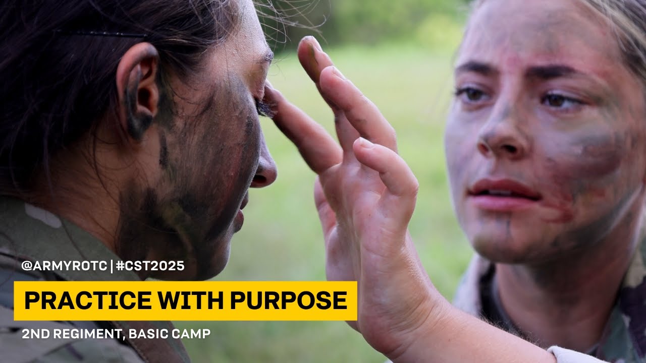 Practice with Purpose | 2nd Regiment, Basic Camp | CST 2025 - YouTube
