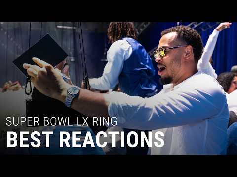 Seahawks Players React To Receiving Super Bowl LX Championship Rings | Seattle Seahawks