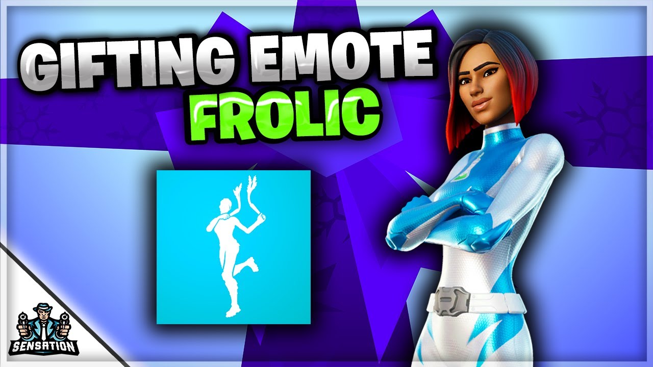 FROLIC Emote GIFTING Out Now In Fortnite - YouTube