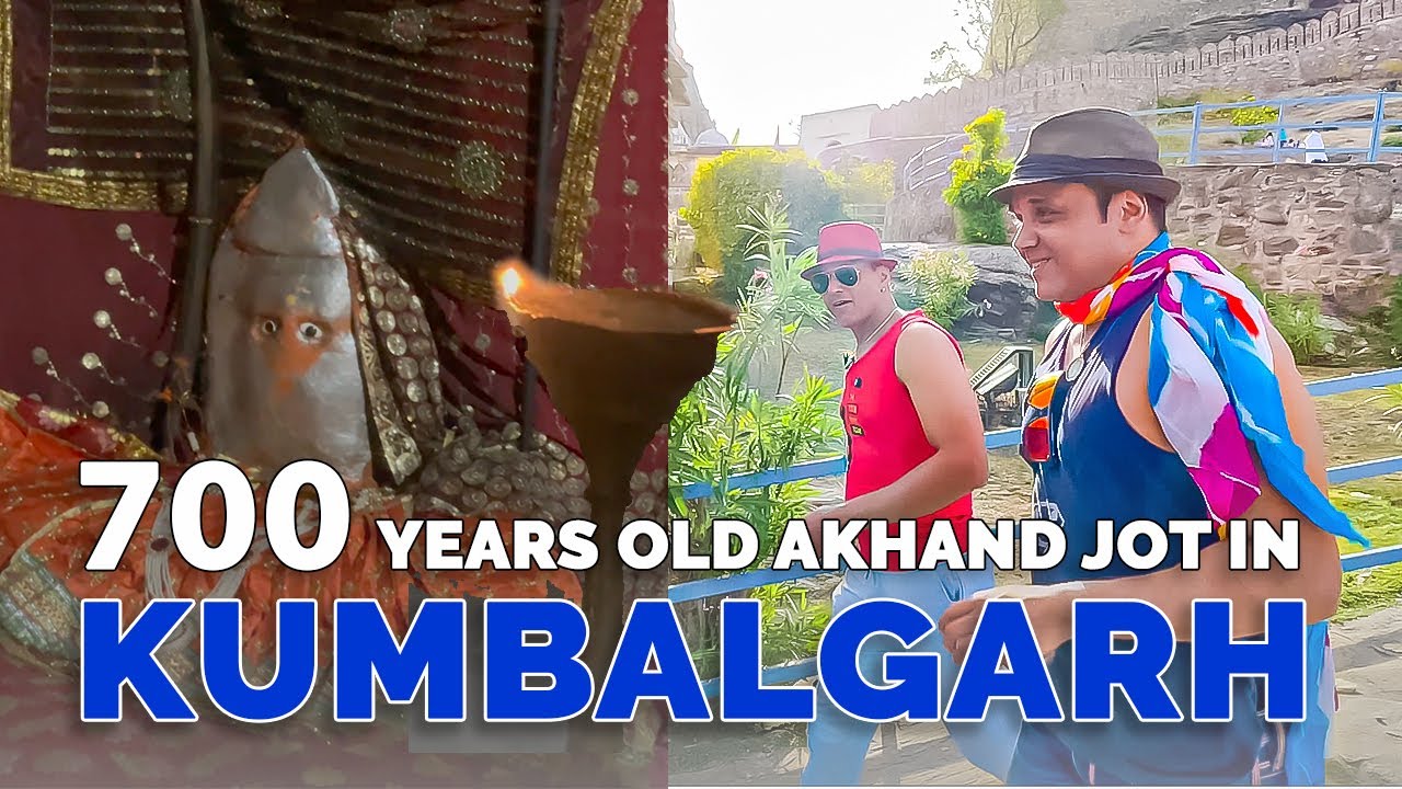 Kumbalgarh Kila and 700 Years old Akhand Jot - Funky Tonk Vlogs - YouTube