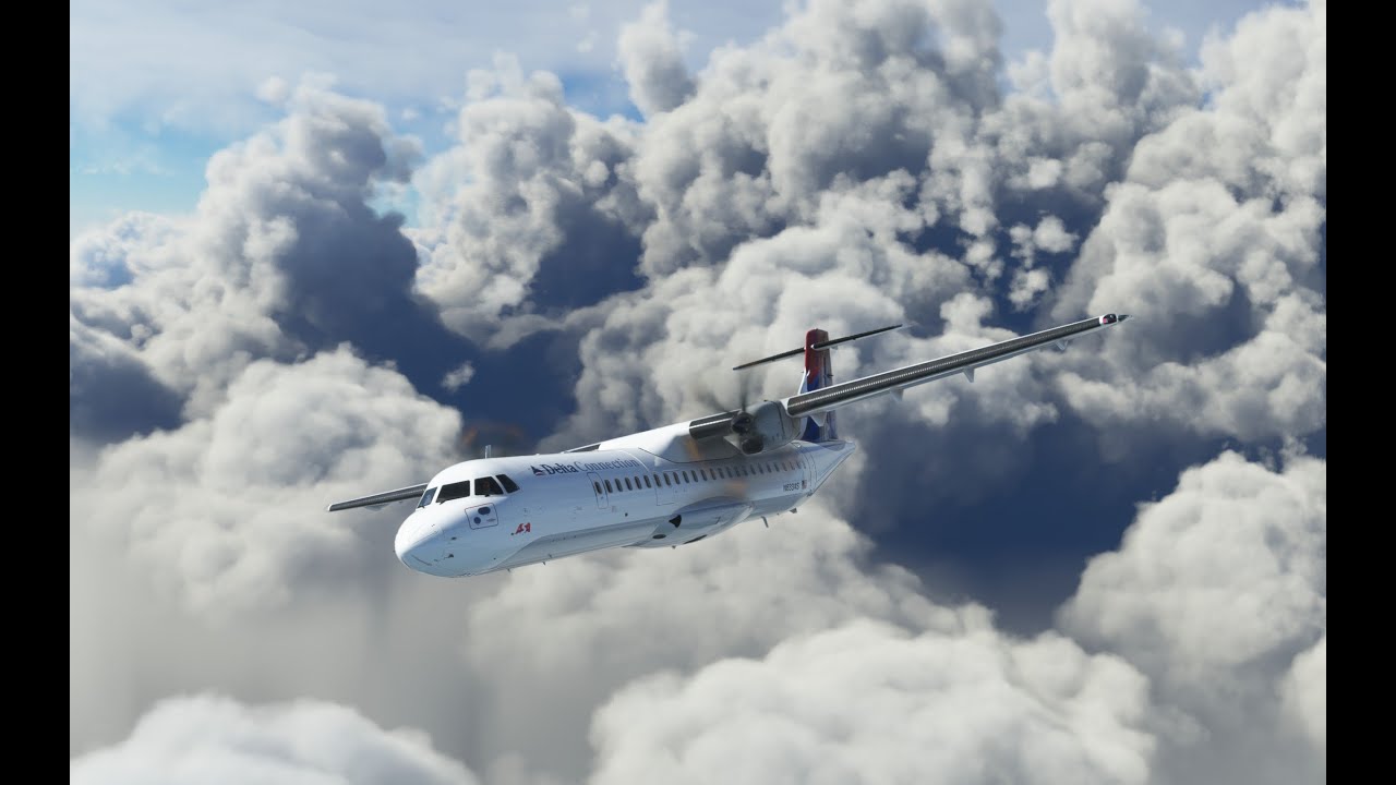 Delta Connection ATR-72 Landing Raleigh Durham | MSFS | UltraGraphics ...