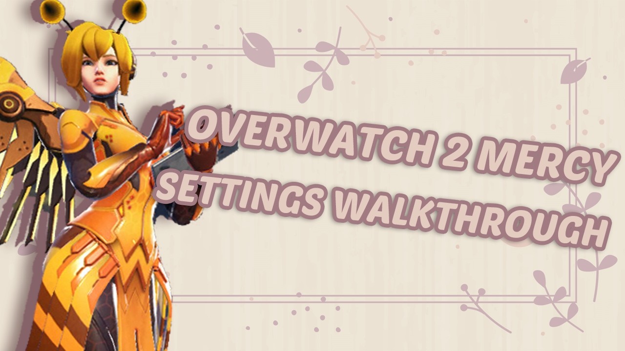 OVERWATCH 2 MERCY SETTINGS WALKTHROUGH 📝 | Voiced Guide - YouTube