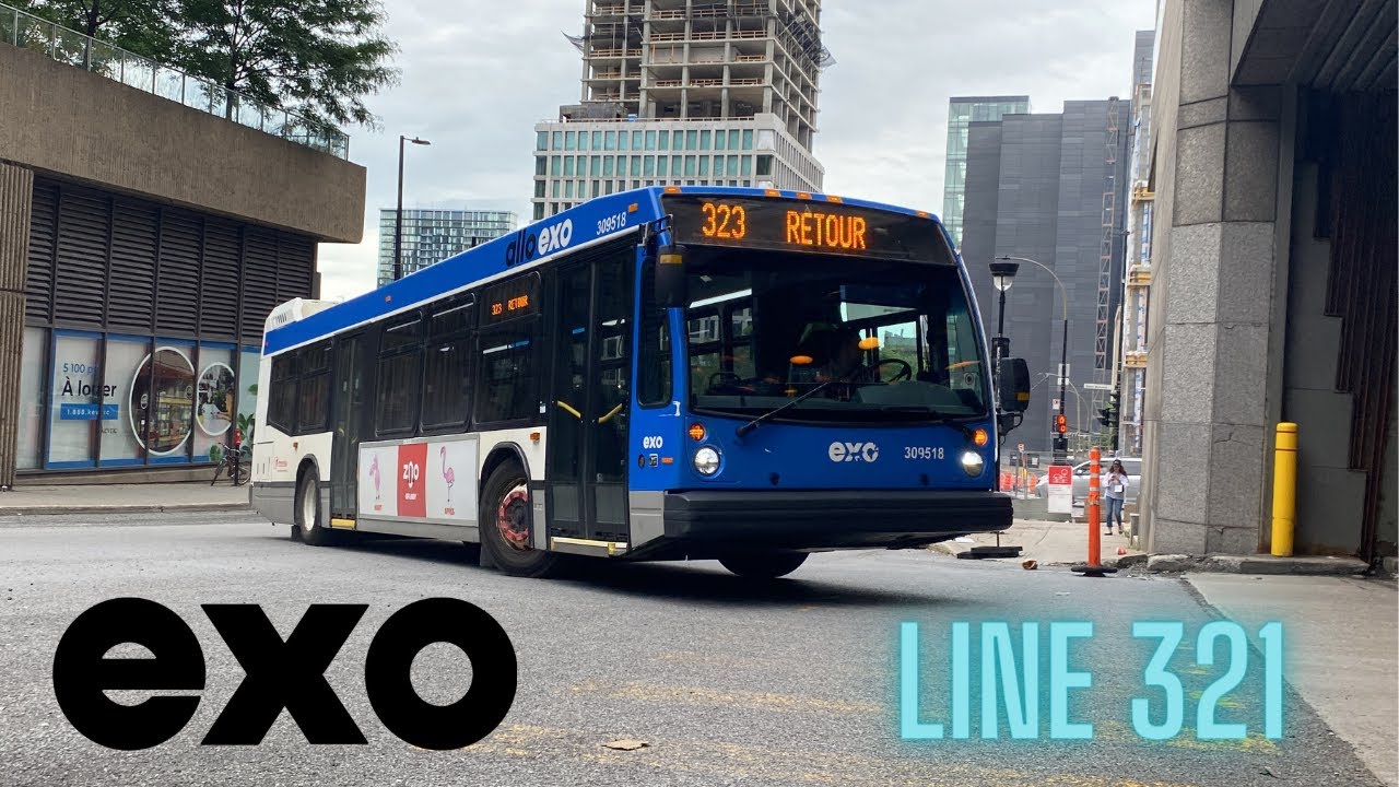 LAST RIDE ON EXO BUS OVER THE CHAMPLAIN BRIDGE - YouTube