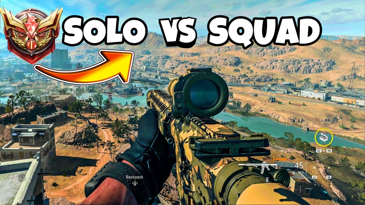 Call of Duty Solo vs Squad | Alcatraz tournament | 4K 60FPS | # ...