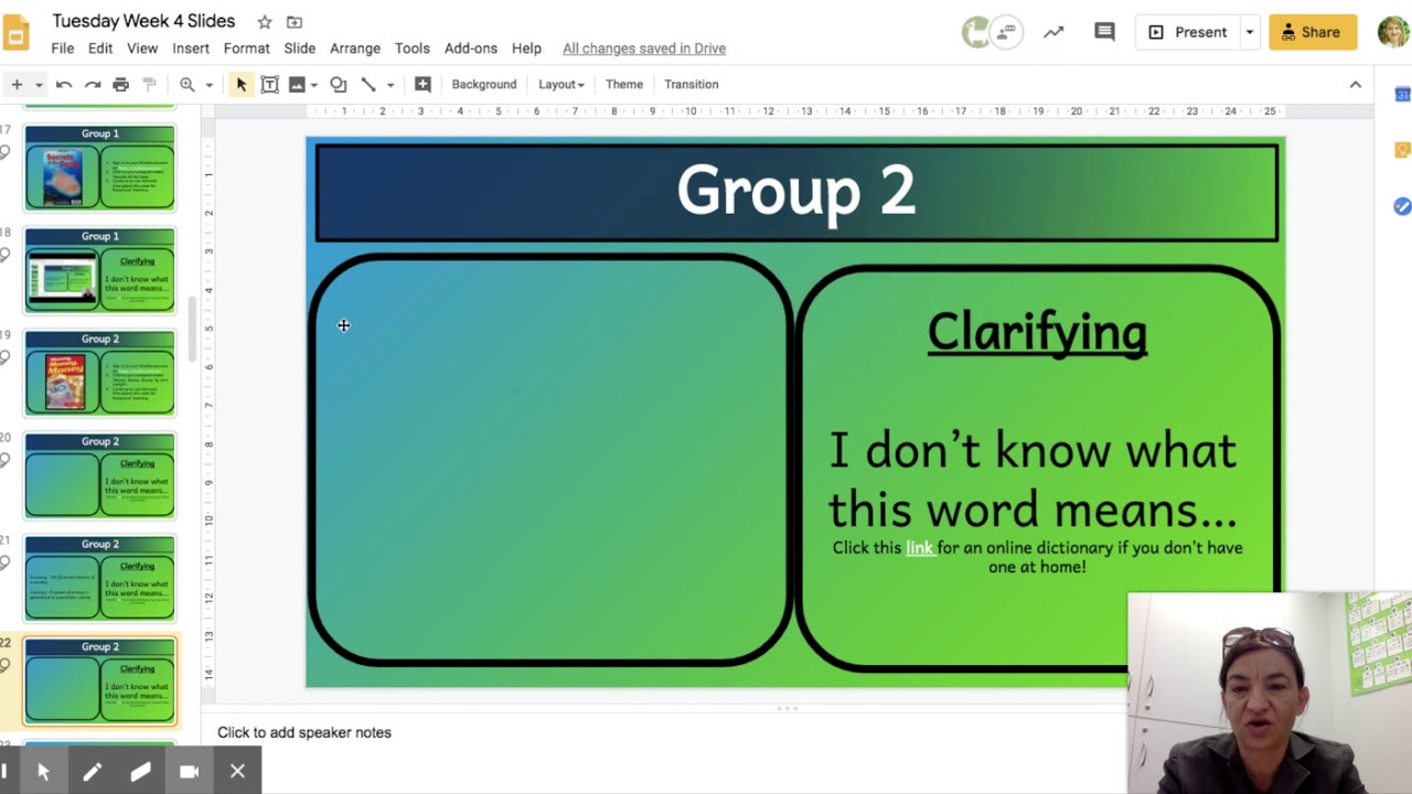 Tuesday Week 4 Slides - Google Slides - YouTube