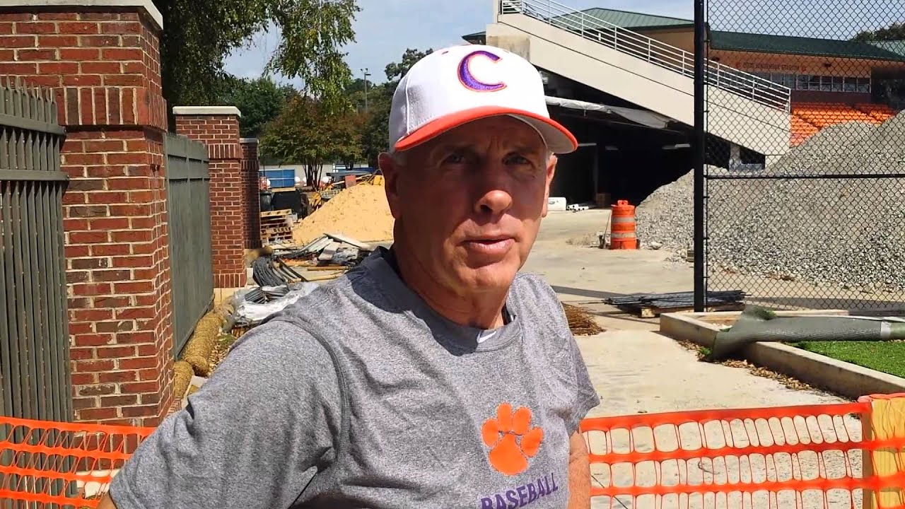 Clemson Baseball // Head Coach Jack Leggett - 2014 Fall Practice - YouTube